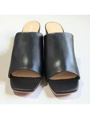 Lisa Vicky | Shoes | Lisa Vicky Virtuev Black Leather Sheep Nappa Block ...